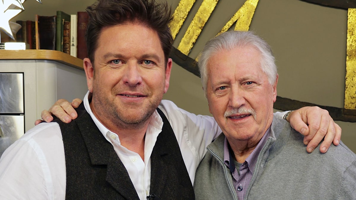 James Martin breaks down in tears after emotional 'TV dad' tribute | HELLO!