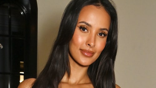 Maya Jama is seriously smoking in her sheer rhinestone-studded dress ...