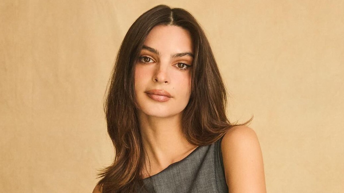 Emily Ratajkowski just put a risque spin on the humble Little Black Dress | HELLO!