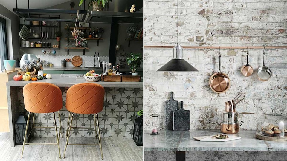 Contemporary Kitchen Wall Stylish On A Budget: Affordable Kitchen Wall