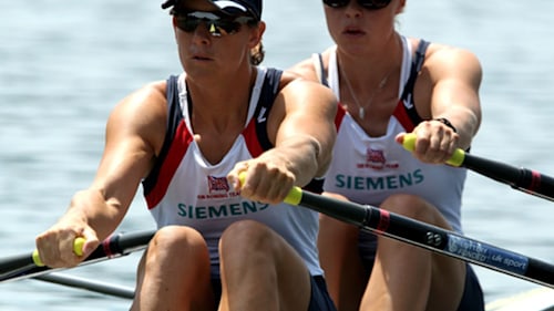 London 2012: Rowing partnership Katherine Grainger and Anna Watkins ...