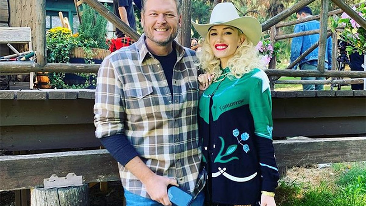 Gwen Stefani goes incognito for ranch life with husband Blake Shelton ...