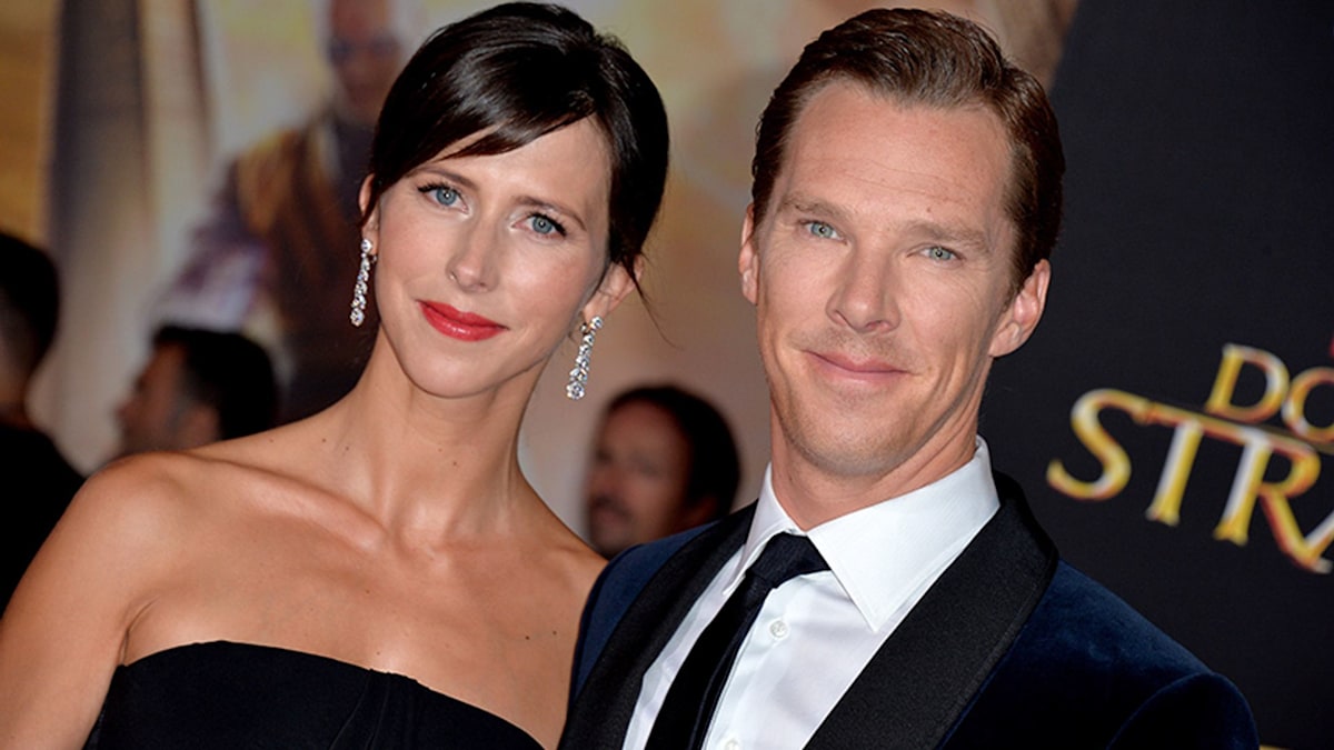 Benedict Cumberbatch's wife shows off baby bump | HELLO!