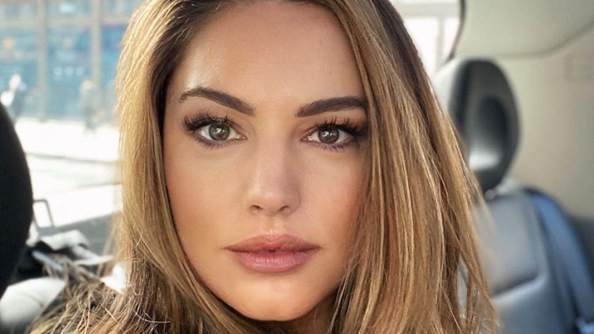 Kelly Brook sends fans wild in crop top and skin-tight trousers | HELLO!