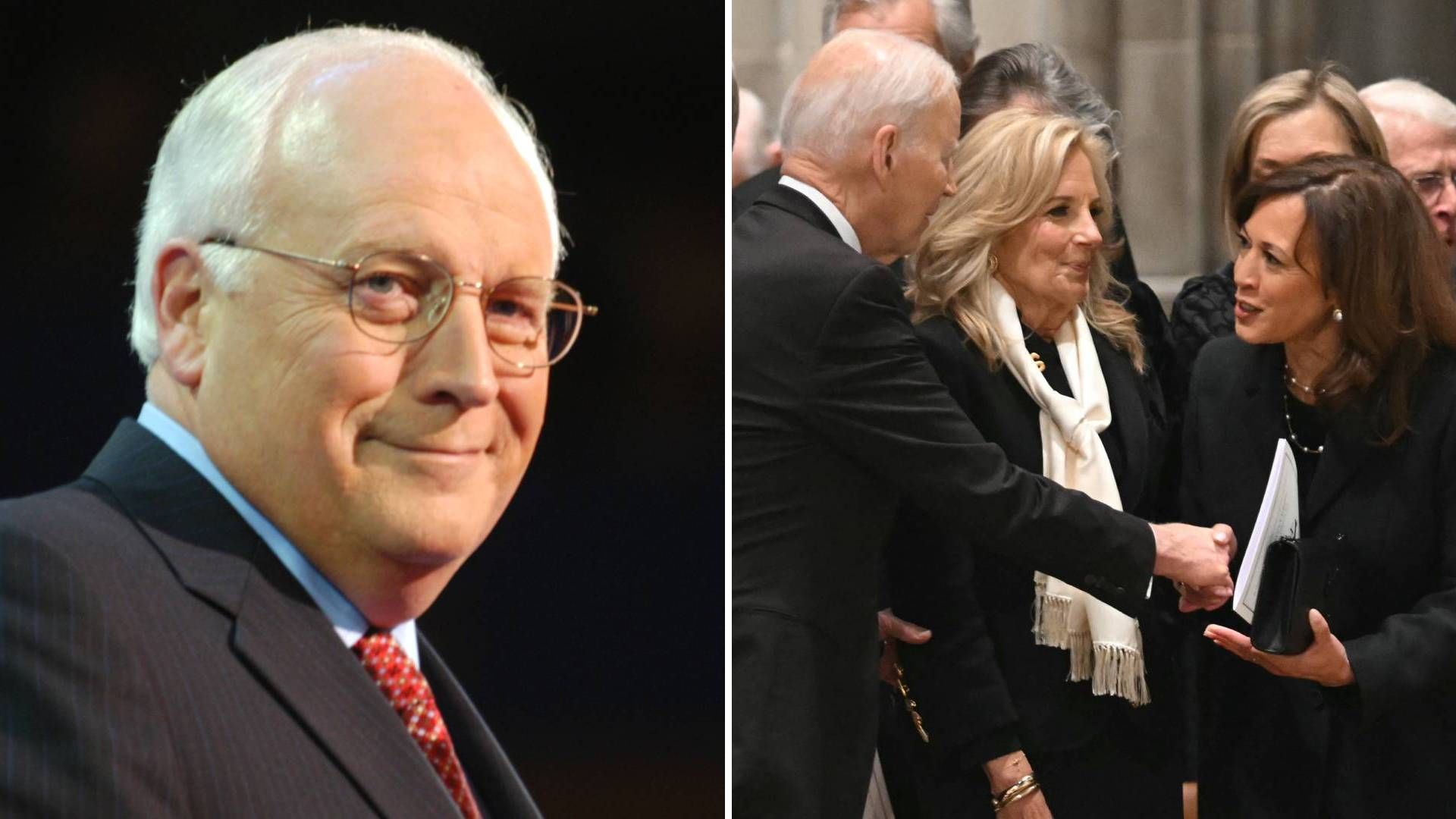 Joe Biden, Kamala Harris reunite at Dick Cheney funeral, Donald Trump, J.D. Vance not invited ...