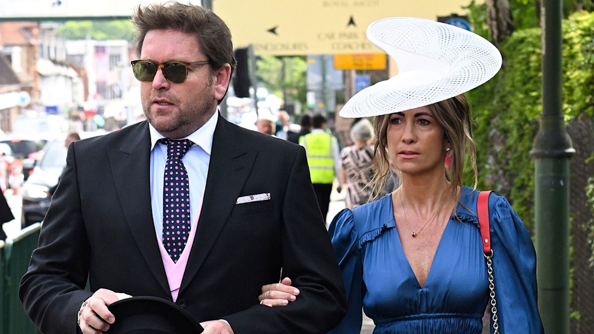 James Martin and girlfriend Louise Davies make stunning rare appearance at Royal Ascot | HELLO!