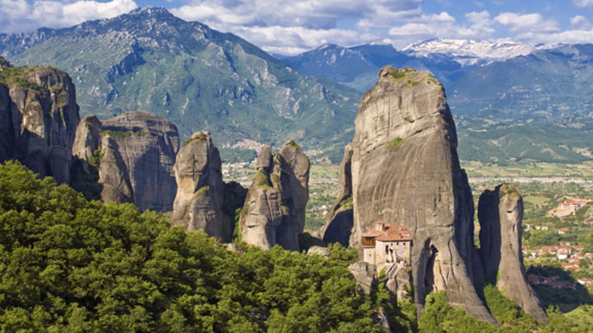 The cliff top monasteries of Meteora | HELLO!