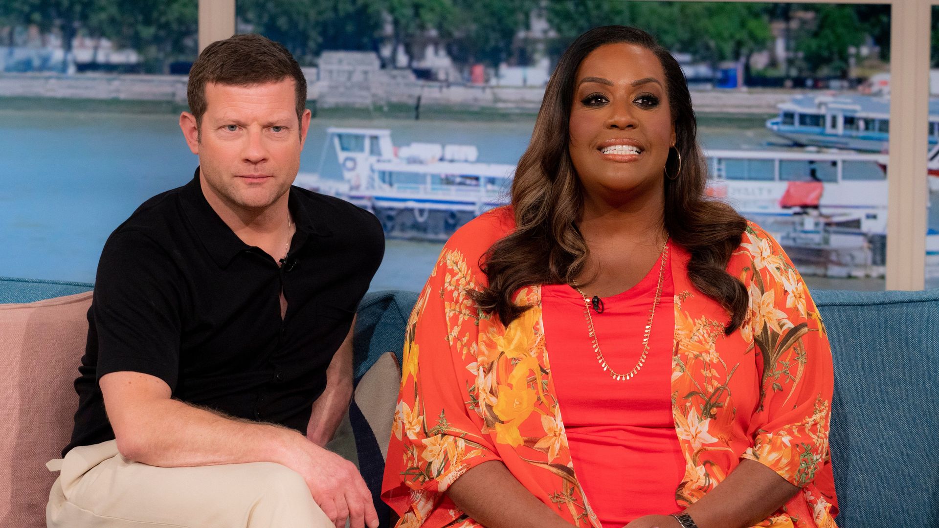 This Morning's Alison Hammond warns Dermot O'Leary to 'be careful' as she reveals painful injury ...