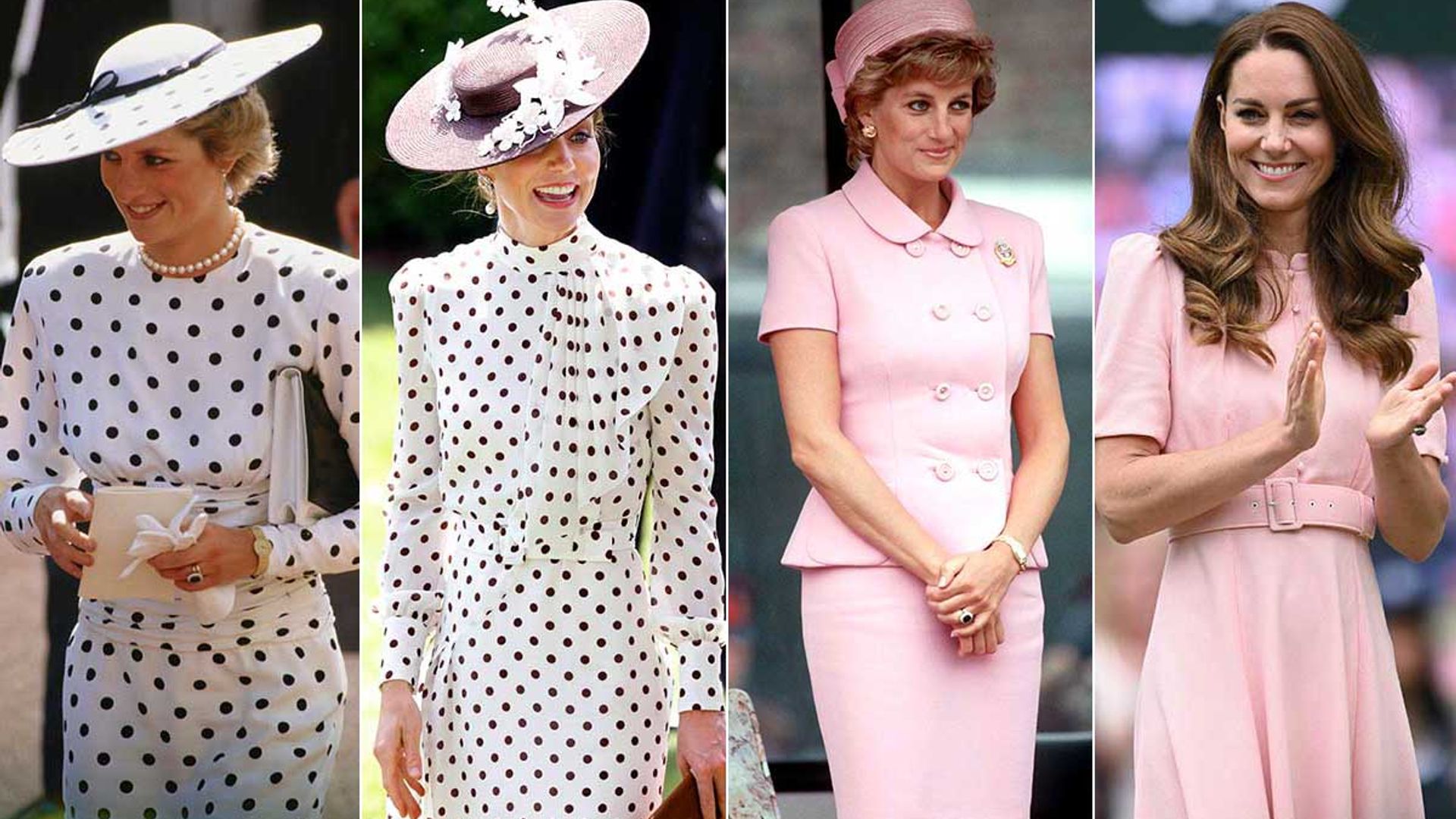 All the times Kate Middleton took style inspiration from Princess Diana ...