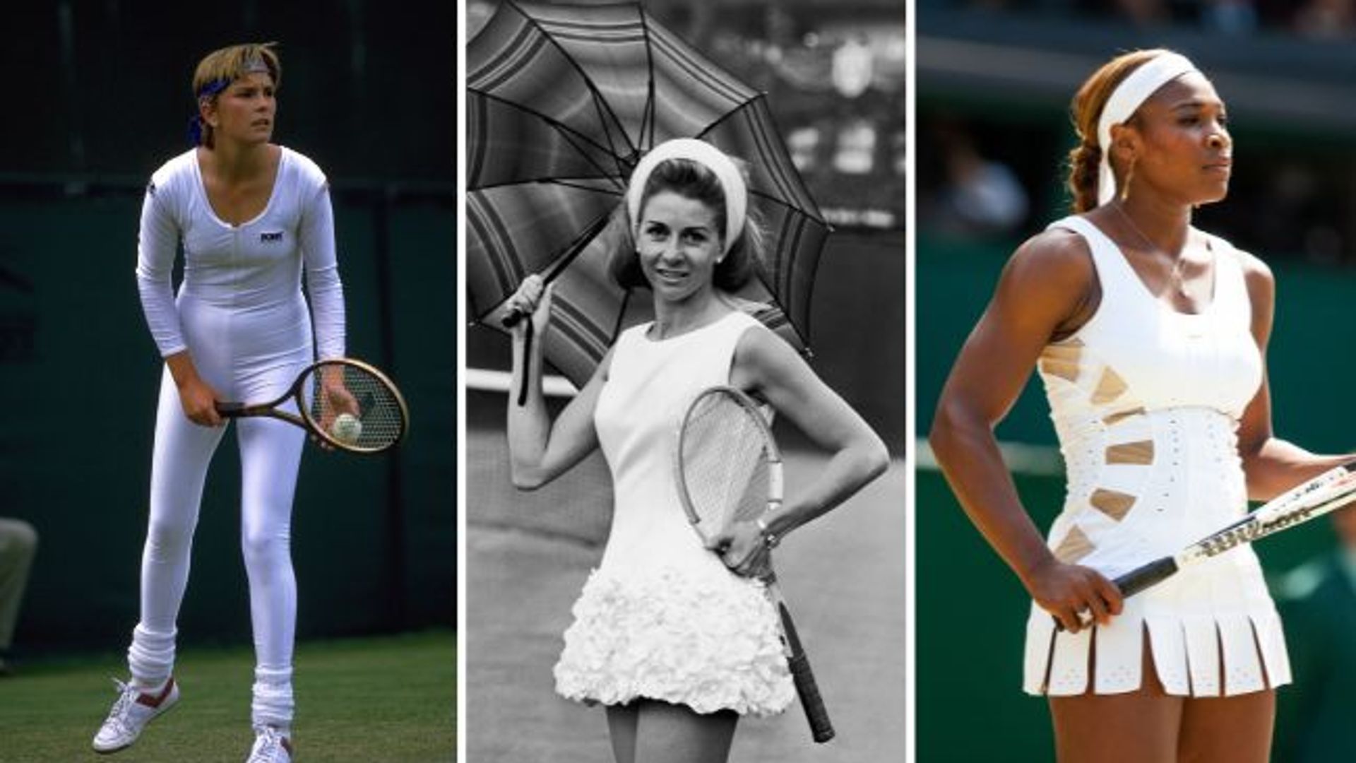 Wimbledon outfits: The 13 best tennis player style moments of all time ...