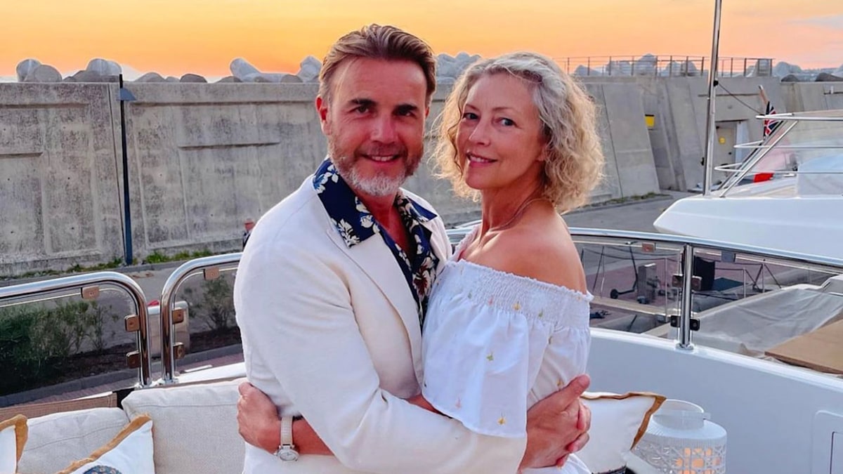 Gary Barlow stuns fans with intimate photo with wife Dawn as he says ...