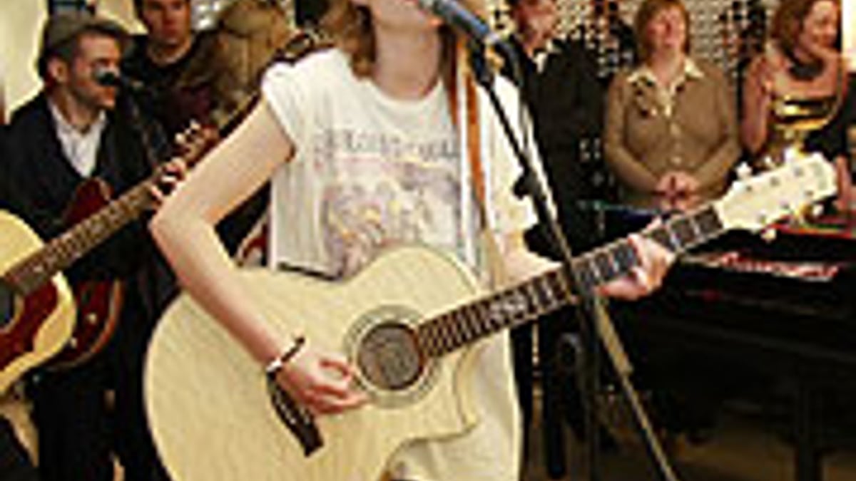 Coco Sumner shows her musical talents at charity gig | HELLO!