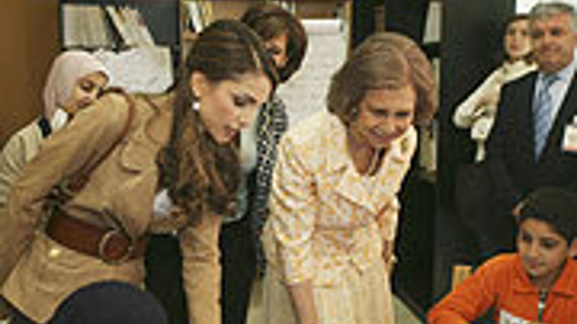 Queen Rania, Queen Sofia, King Juan Carlos, Rania's warm | HELLO!