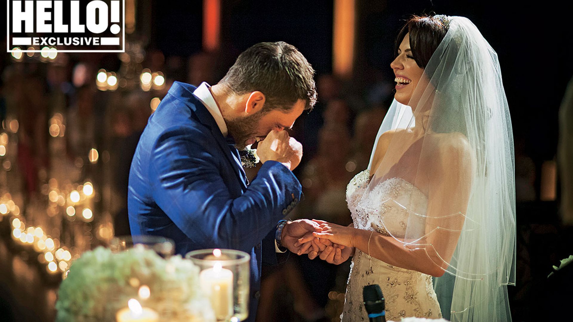 Kelvin Fletcher ditched the countryside for a slick city wedding - see ...