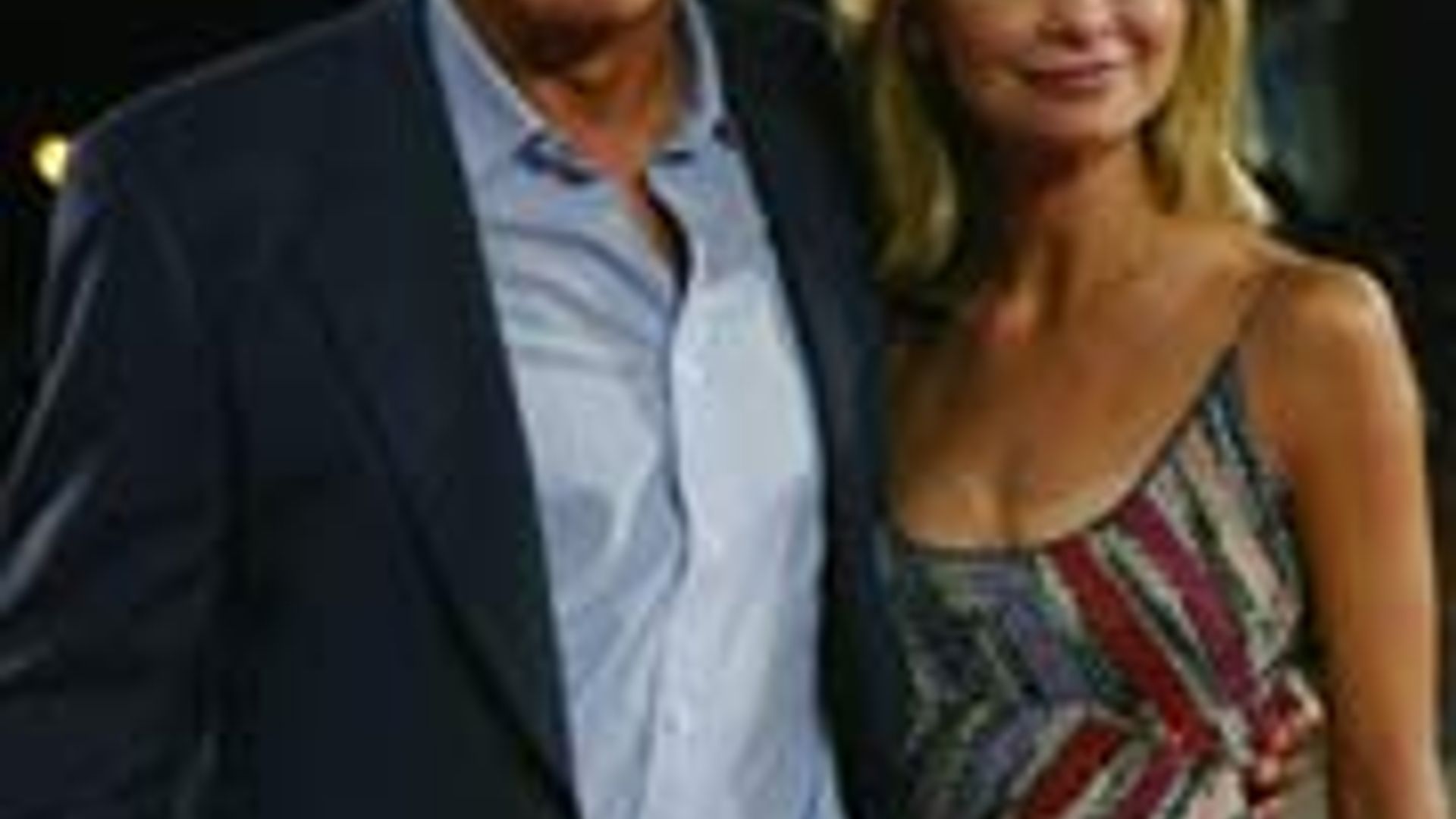 HARRISON AND CALISTA GREETED BY WILD SCENES IN VENICE | HELLO!