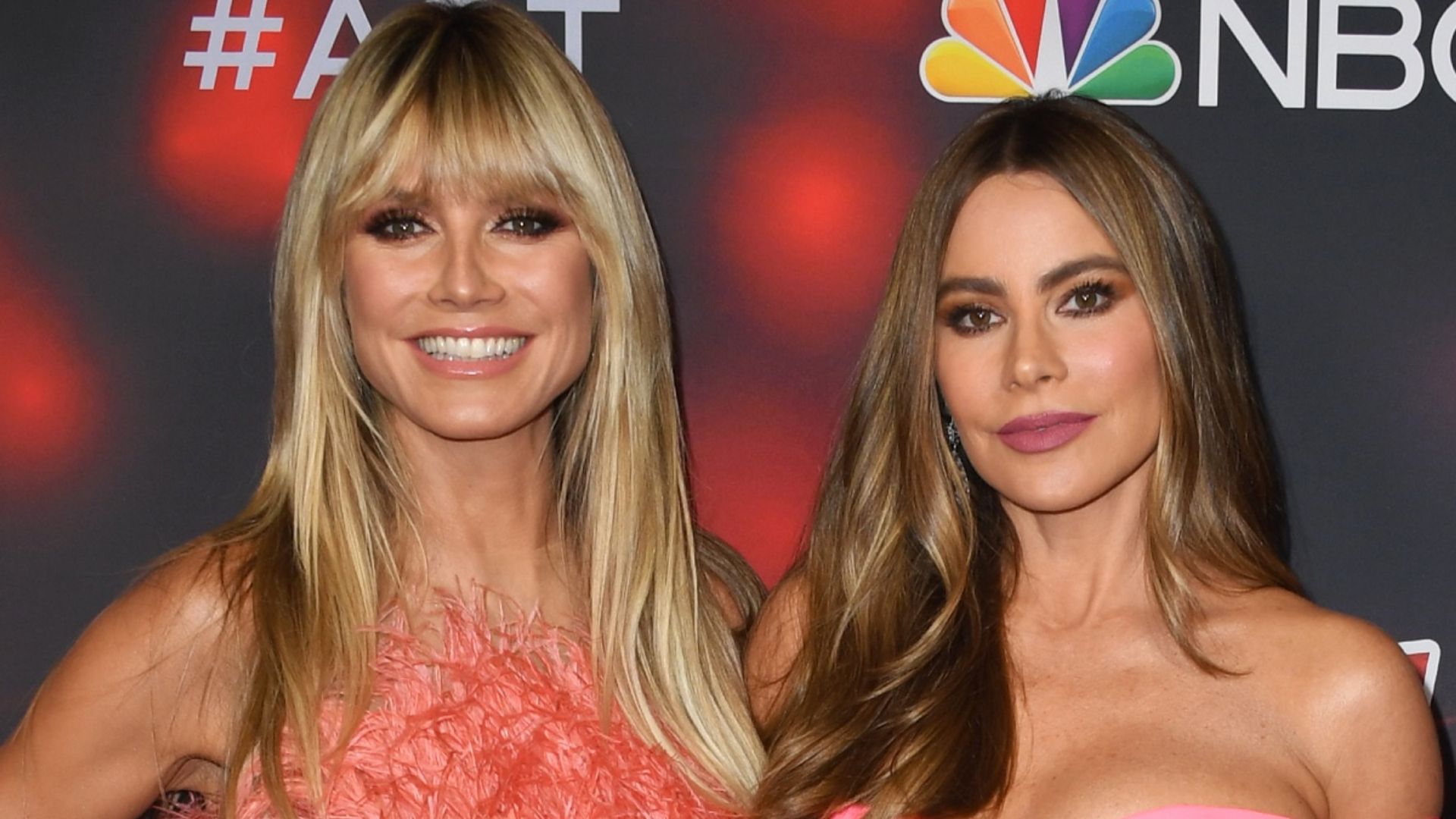 AGT's Sofia Vergara and Heidi Klum have an unexpected moment in show-stopping outfits | HELLO!