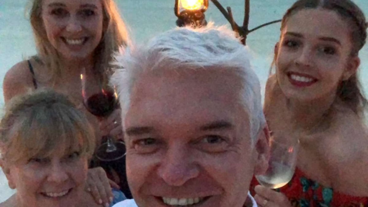 Phillip Schofield shares rare family photo from epic holiday | HELLO!