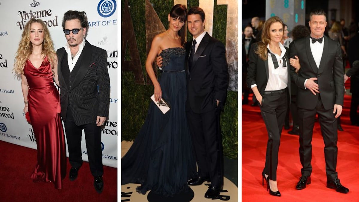 From Tom Cruise and Katie Holmes to Angelina Jolie and Brad Pitt: The ...