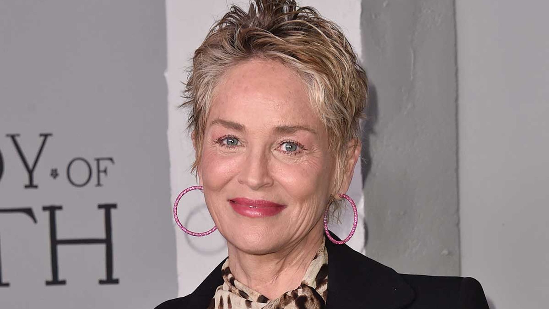 Sharon Stone leaves little to the imagination in daring sheer dress ...