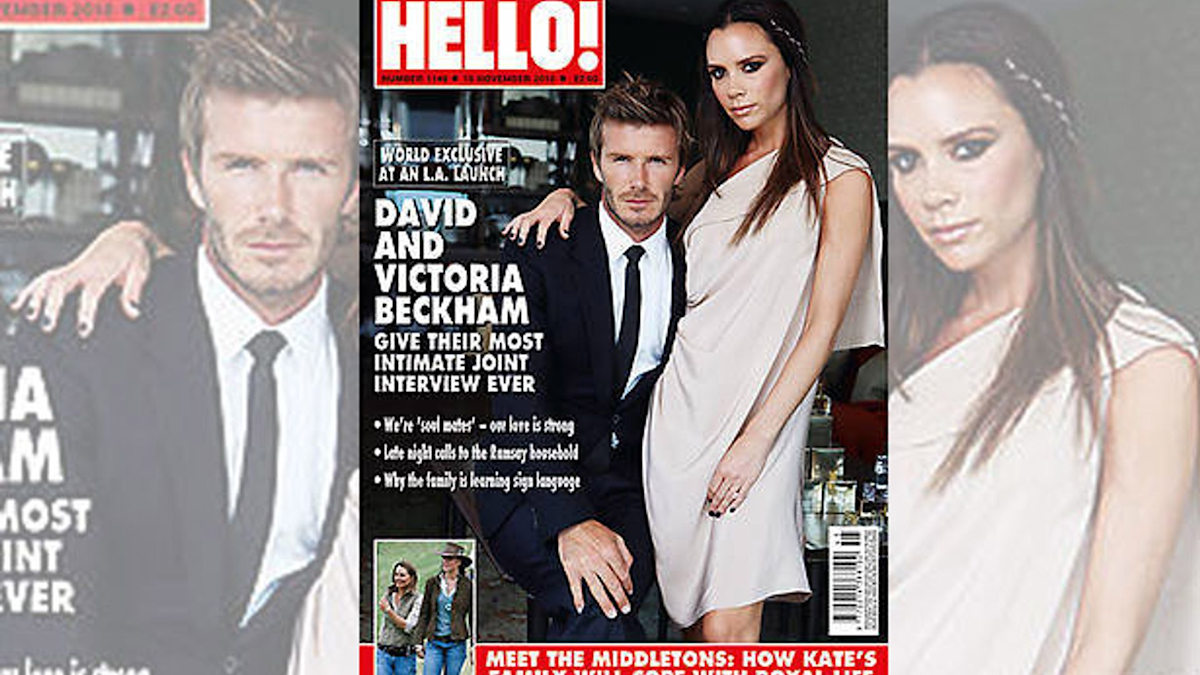Flashback Friday: David and Victoria Beckham's joint interview | HELLO!