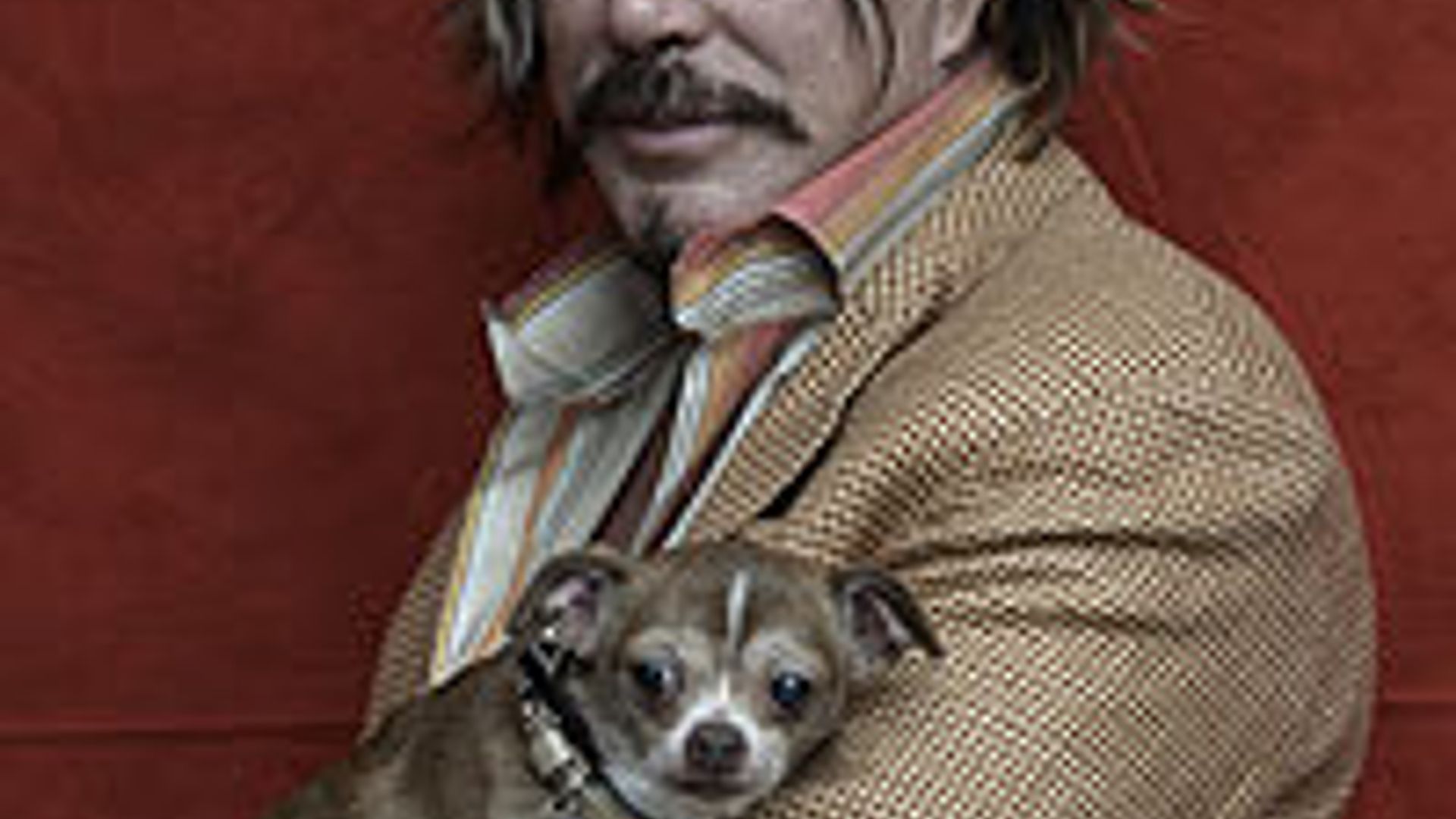 Rourke mourns the loss of his beloved pooch Loki | HELLO!