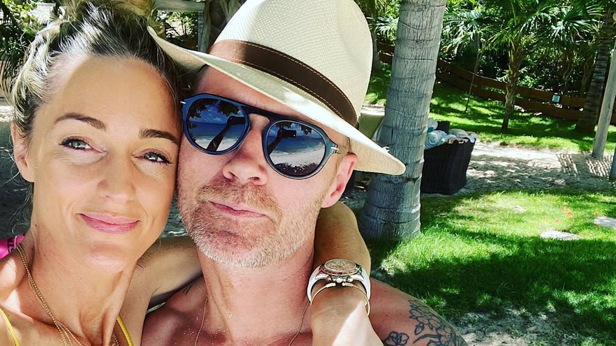 Ronan and Storm Keating's enormous pool deck rivals a luxury hotel | HELLO!