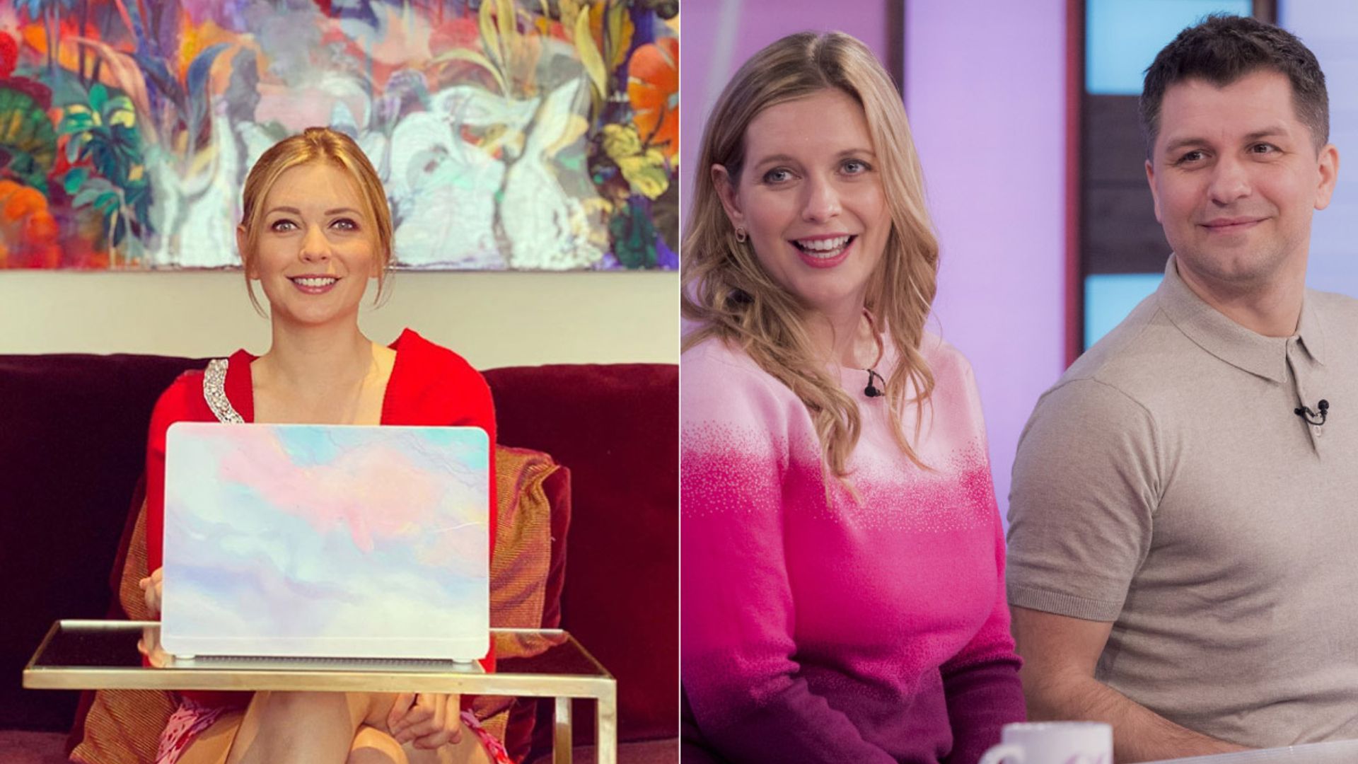 Rachel Riley and Pasha Kovalev's rainbow home is haven for their ...