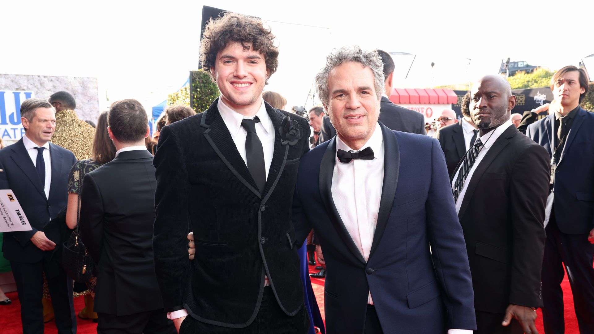 Mark Ruffalo's handsome grown-up son is his double in rare family ...