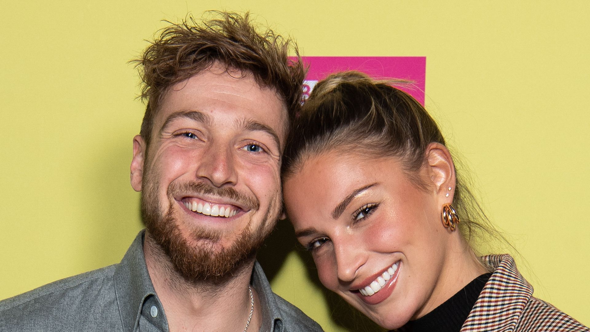 Sam Thompson reacts as girlfriend Zara McDermott is paired with ...