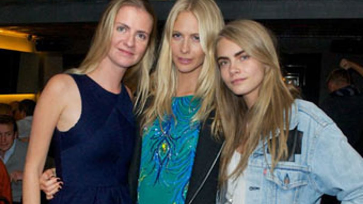 Three's a charm: Delevingne sisters steal the show | HELLO!