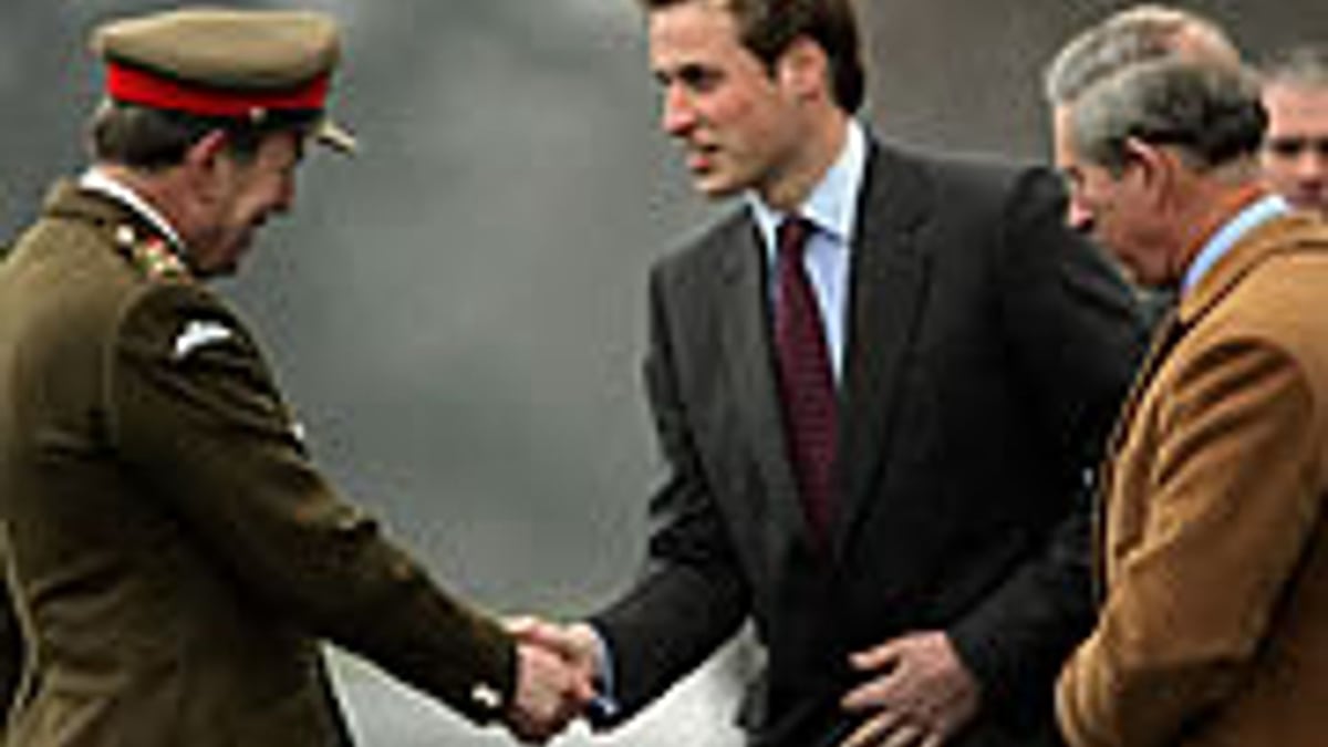 Prince William, Prince Charles, Officer cadet Wales says | HELLO!
