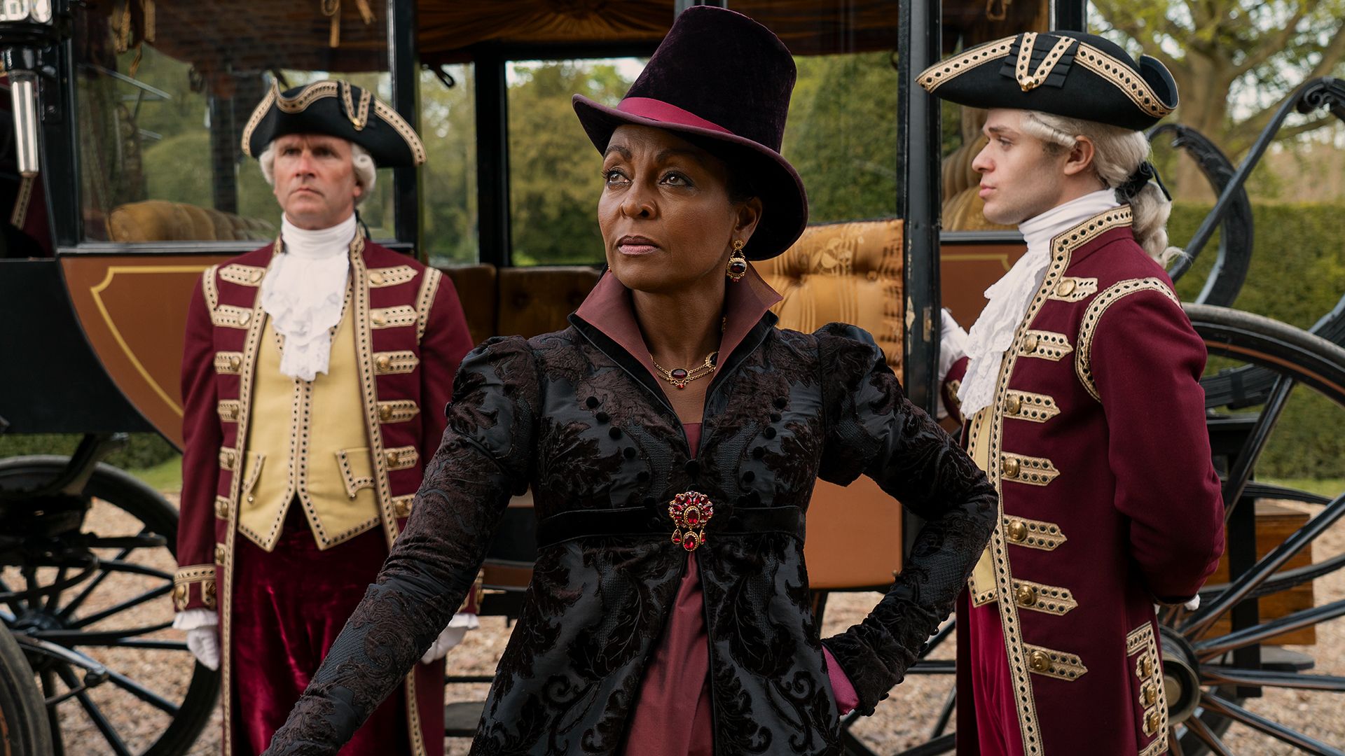 Queen Charlotte star Adjoa Andoh's real-life love story is like ...