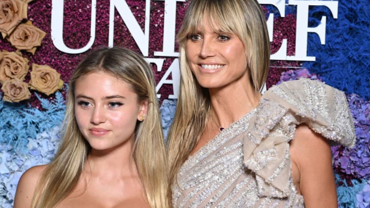 Agts Heidi Klum And Model Daughter Leni Turn Heads In Bts Footage From