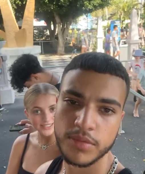 Junior Andre shares touching photos from Australia visit alongside ...