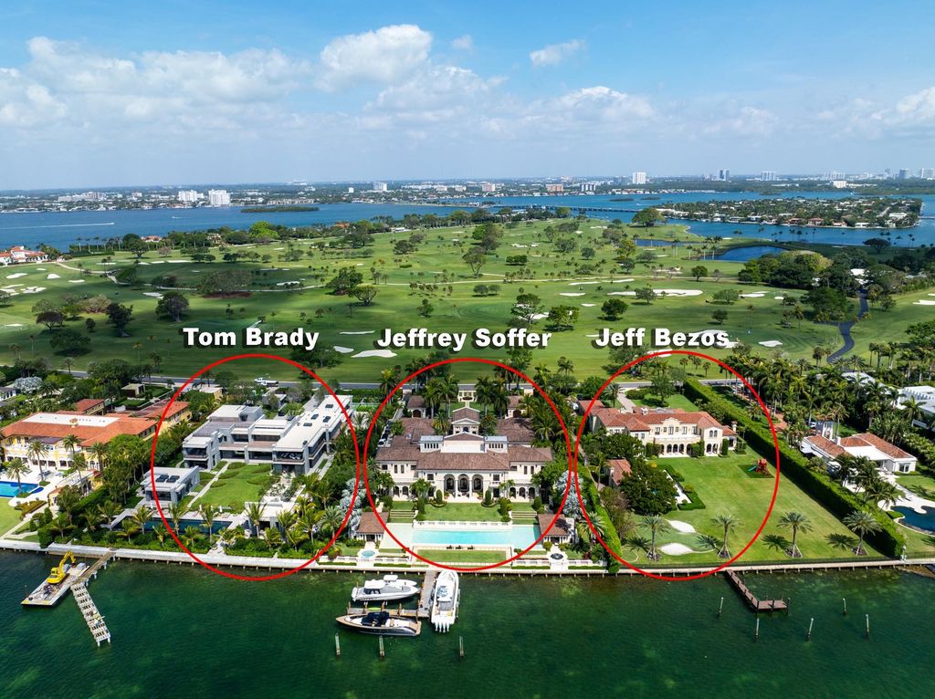 See Jeff Bezos' new $90 million home bringing his Miami property ...