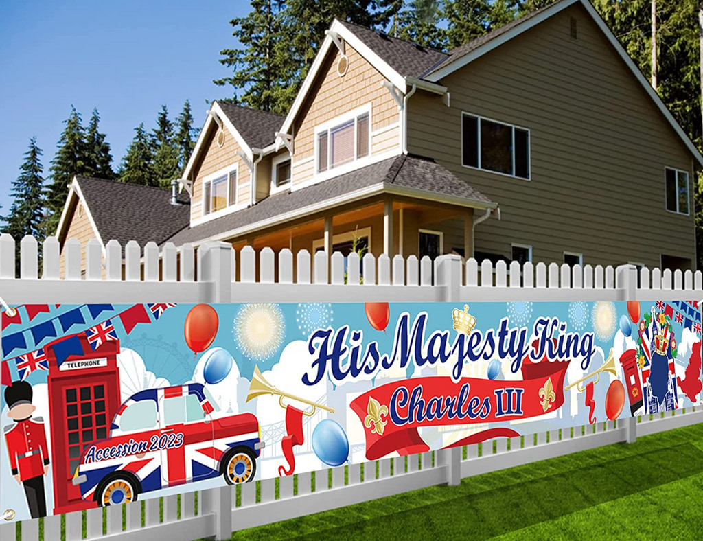 Coronation party decorations & essentials: Bunting, Balloons, Flags ...