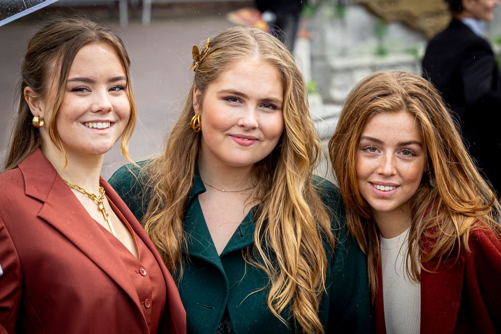 Queen Maxima's daughter Princess Ariane poses in rare royal portraits ...