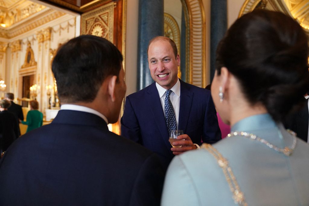 Princess Kate and Prince William join foreign royals at Buckingham ...