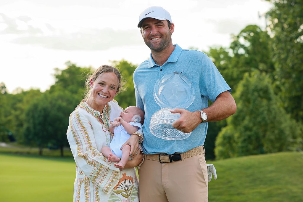 Meet Scottie Scheffler's high school sweetheart wife and their son born just weeks after his ...