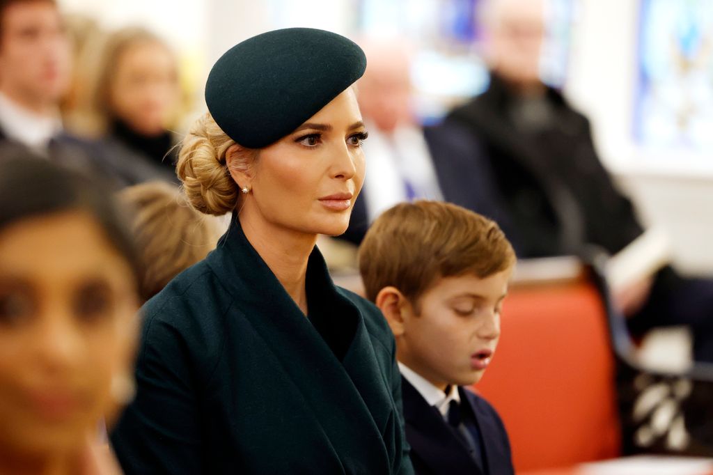 Ivanka Trump wows in figure-hugging ensemble at father's inauguration ...