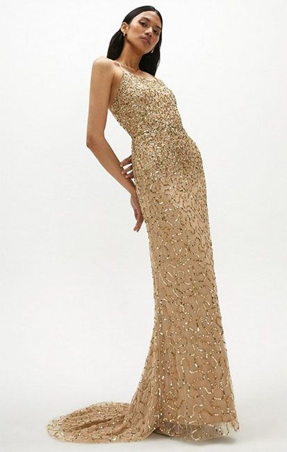 Royals wearing gold dresses: From Kate Middleton to Princess Diana, the ...