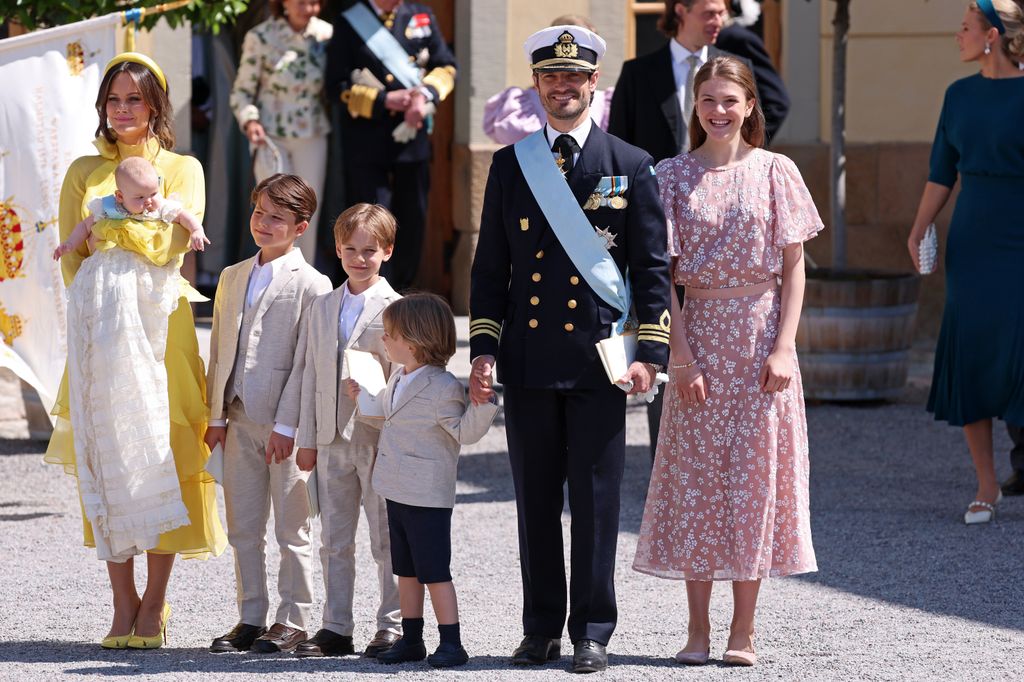 Princess Sofia and Prince Carl Philip's baby daughter Princess Ines is ...