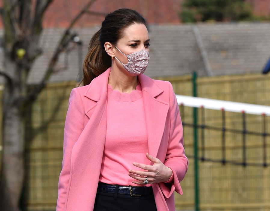 Royals in coordinating face masks: Kate Middleton, Duchess Camilla ...