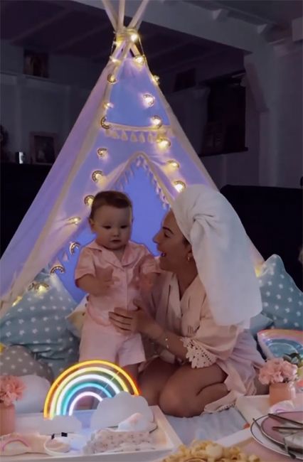 Lydia Bright wows fans with incredible first birthday celebrations for ...