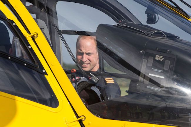 Prince William flew with Leicester City pilot Eric Swaffer just months ...