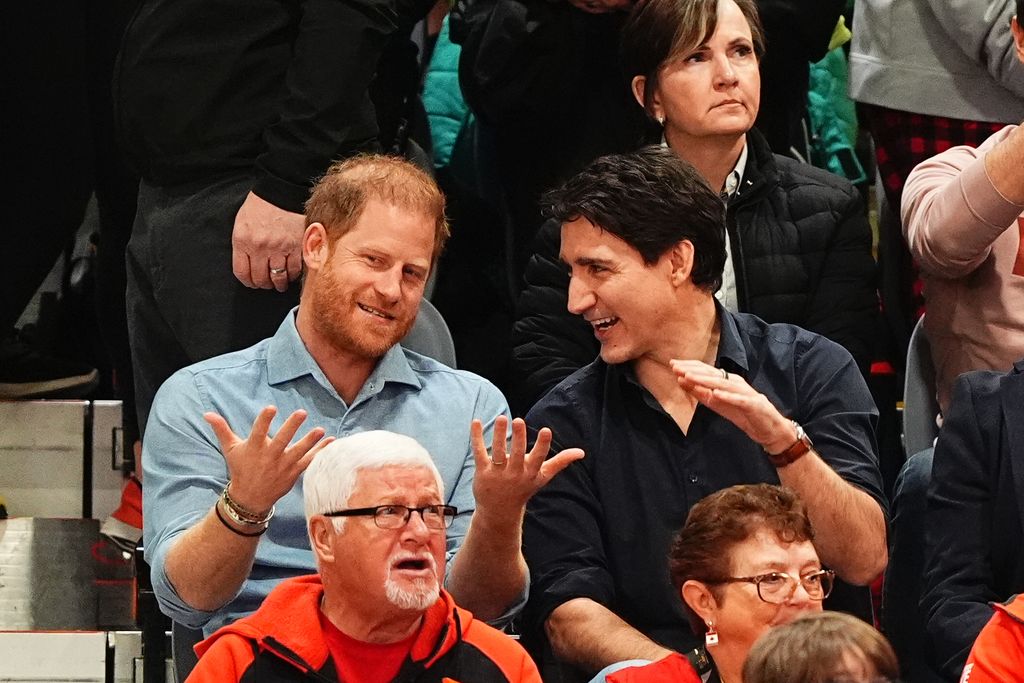 Justin Trudeau makes feelings clear for Prince Harry after nearly ...