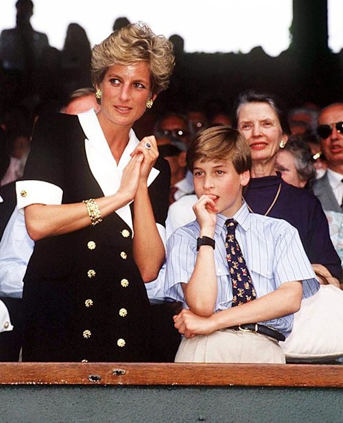 Princess Diana was total outfit goals at Wimbledon - here's proof | HELLO!