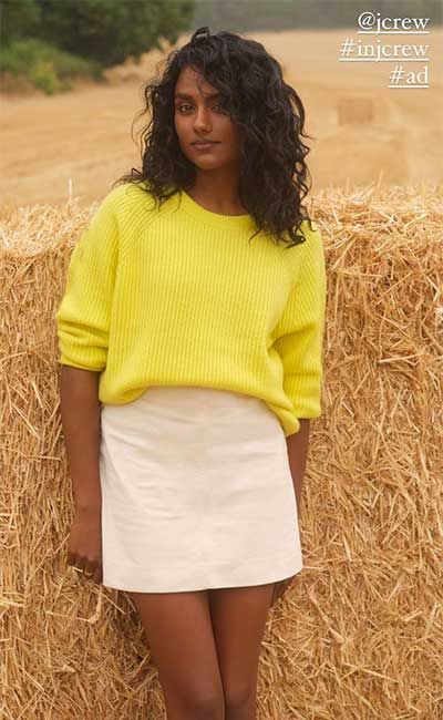 Bridgerton's Simone Ashley commands attention in mini skirt - and ...