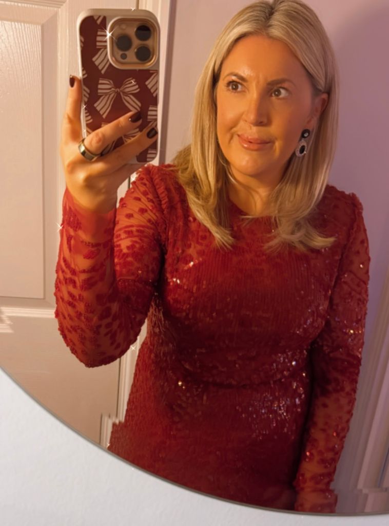 I tried on Princess Kate's most famous affordable party red dress and ...