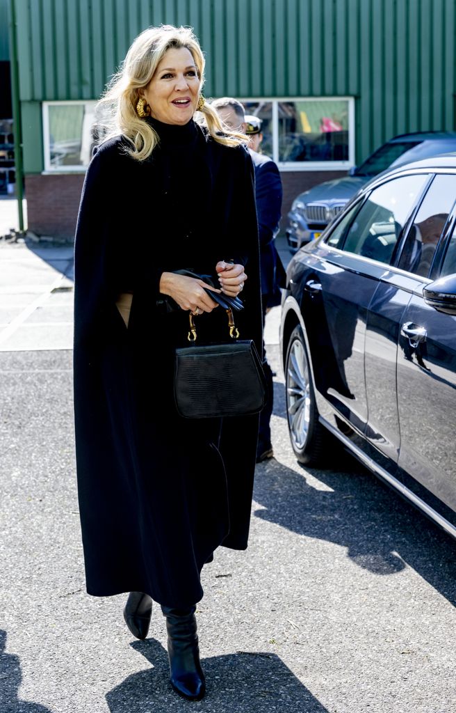 Queen Maxima’s illusion skirt look has fans bewildered – see why | HELLO!